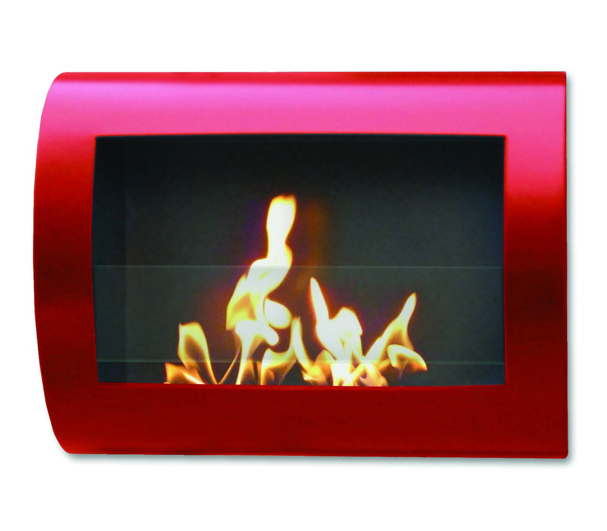 Anywhere Fireplace Chelsea Indoor Wall Mount - Red High Gloss | The ...